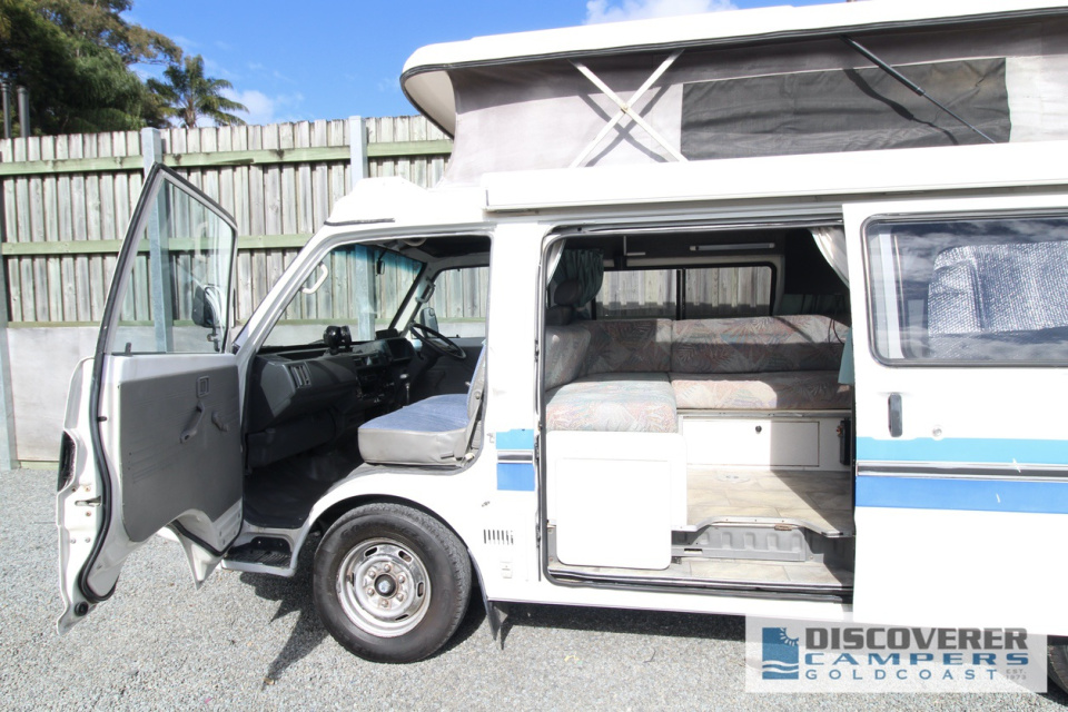 1994 Mazda E2000 Pop Top Automatic Campervan with Trailer | Discoverer ...